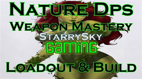 Dcuo Updated Nature Dps Dot Loadout And Rotation Youtube
