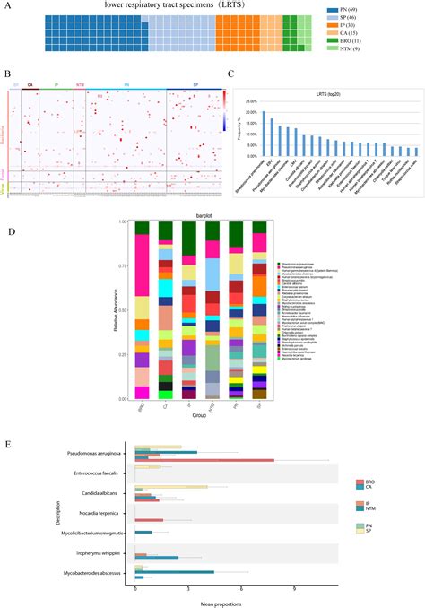 Frontiers Pathogen Spectrum And Microbiome In Lower Respiratory Tract