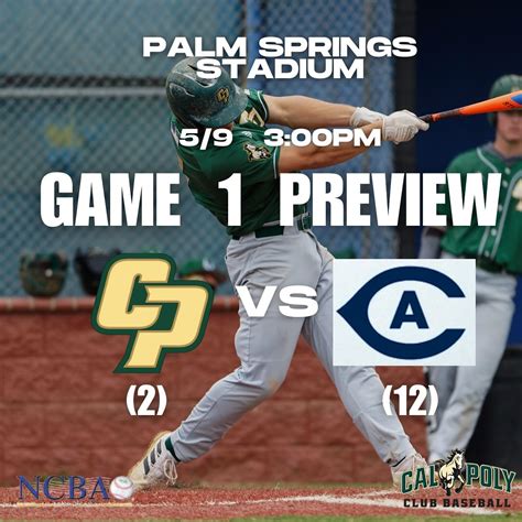Cal Poly Club Baseball San Luis Obispo Ca