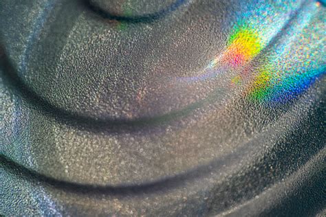 Footage Of Refraction Of Light Through Plastic Containers In The Shape