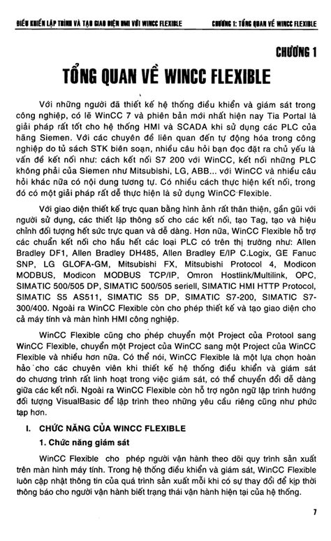 Sách Điều Khiển Lập Trình Và Tạo Giao Diện Hmi Với Wincc Flexible