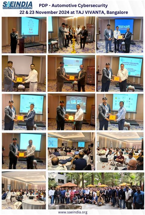 Saeindia On Linkedin Automotivecybersecurity Pdpsession Bangalore