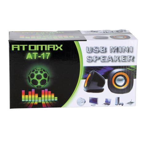 ATOMAX AT-17 USB 2.0 SIFIR MULTİMEDIA SPEAKER : Atom Bilişim