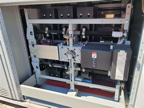 Used 1200 Amp Asco Deadfront Switchboard Bypass Isolation Transfer