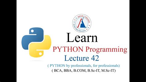 Python Lecture42 Non Parameterized Constructor Parameterized Constructor Youtube