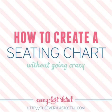 How To Create An Assigned Seating Chart Without Going Crazy Every