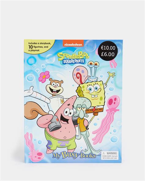 My Busy Book Spongebob Squarepants Dunnes Stores