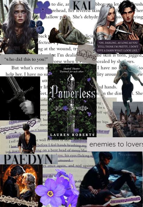 Powerless Lauren Roberts Collage Romantic Books Book Aesthetic Book