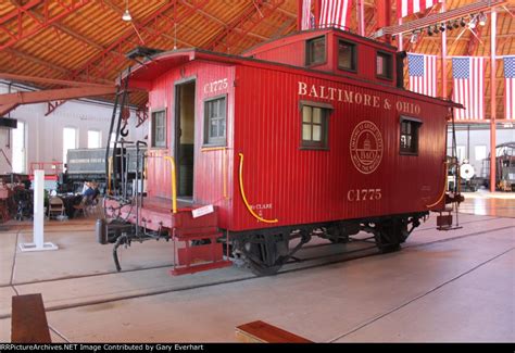 Bo C1775 Bobber Caboose Baltimore And Ohio Rr Caboose Baltimore And Ohio Railroad Ohio