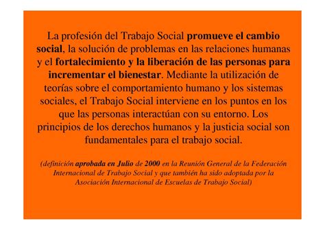 Trabajo Social ¿qué Hace Un Profesional Piac