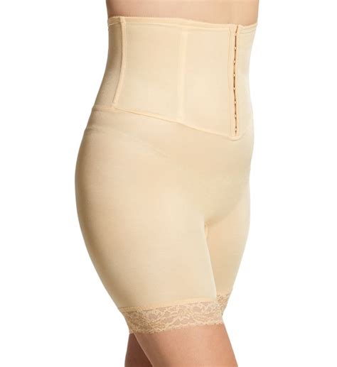 Womens Cortland Intimates 6619 Waist Nipper Girdle Beige 6x