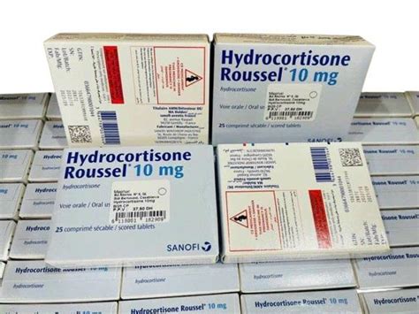 Hydrocortison Roussel 10mg Sanofi Moroccoh25v