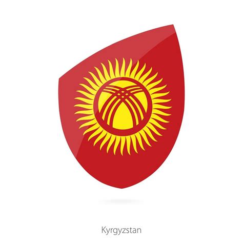 Flag Of Kyrgyzstan 17688307 Vector Art At Vecteezy