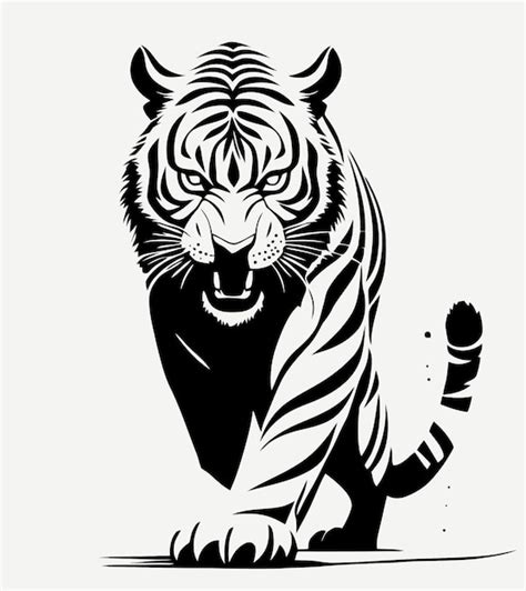 Premium Vector Tribal Tiger Logo