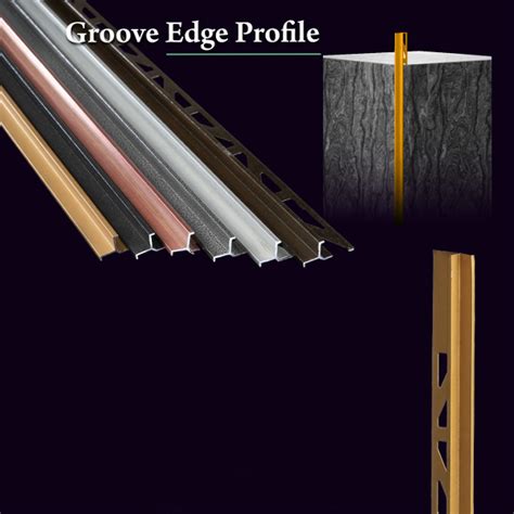 Matrix V Groove Edge Profile Projectmatrix