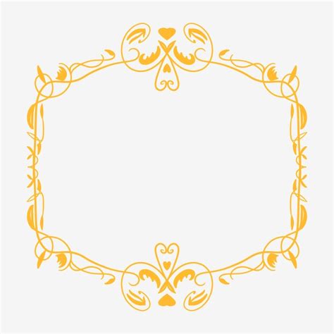 Classic Border Png Image Square Classical Border Illustration Pattern