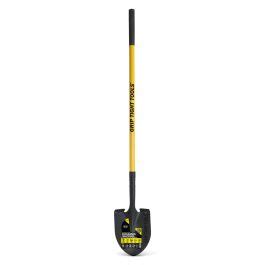 5925 Fiberglass Round Point Shovel With Soft Grip Grip Tight Tools