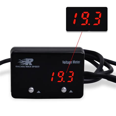 Red Blue Led Digital Voltmeter Car Voltmeterf Led Voltmeter Digital
