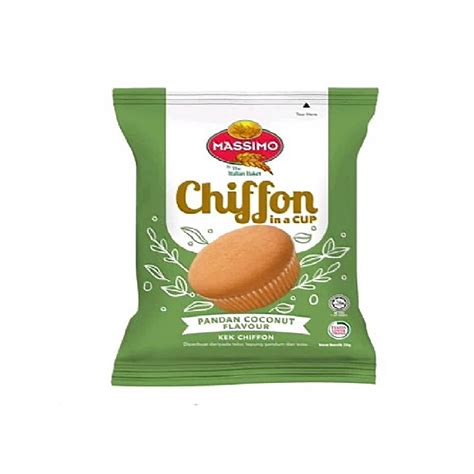 Massimo Chiffon In A Cup Pandan Coconut Fresh Groceries Delivery