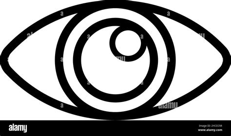Eye Sight Icon Stock Vector Image And Art Alamy