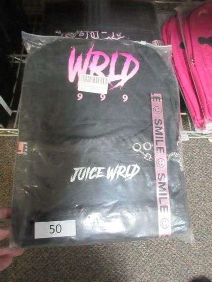 New Juice Wrld Backpack Dallas Online Auction Company