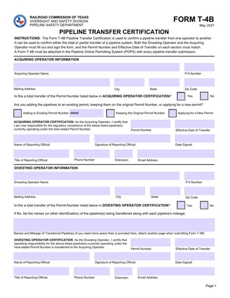 Form T 4b Fill Out Sign Online And Download Fillable Pdf Texas