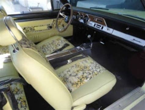 1969 Mod Top Plymouth Barracuda Interior Plymouth Barracuda Mopar