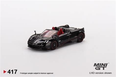 Mini Gt 417 Pagani Huayra Roadster Black Constellation Hobbies