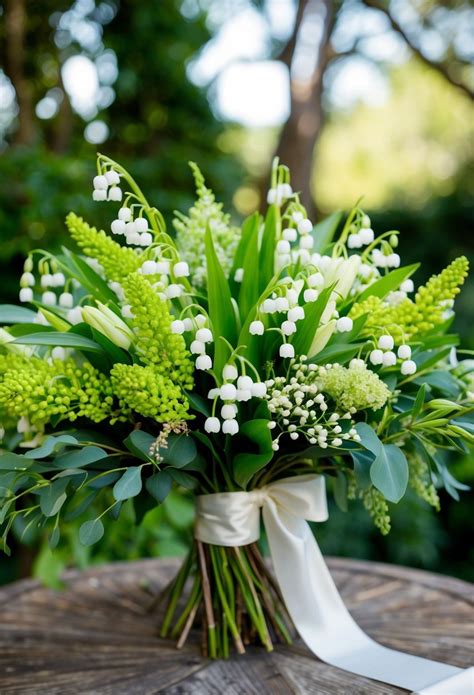 15 Lily Of The Valley Wedding Bouquet Ideas For A Timeless Touch