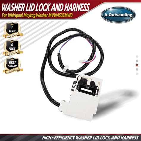 Upgraded New Maytag Washer Lid Latch For Whirlpool Maytag W11368616