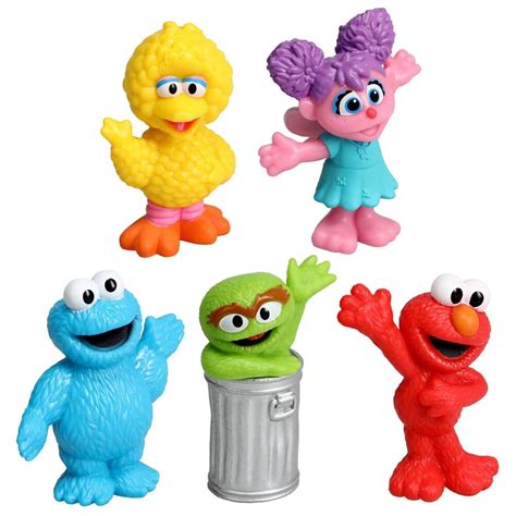 Sesame Street Mini Figures Pack Of 5