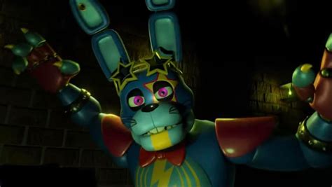 Glamrock Bonnie Five Nights At Freddys Security Breach Dlc Anime