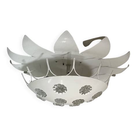 Plafonnier Vintage Emil Stejnar Pour Rupert Nikoll Autriche 1950 Selency