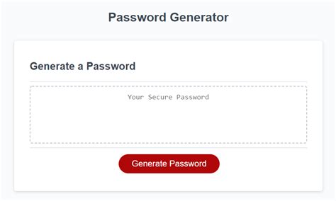 Github Jeanvictoirejavascript Password Generator Password Generator