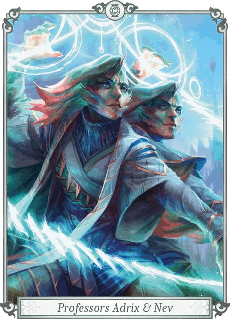 Professors Adrix And Nev Character In Roleplay Radio Strixhaven World Anvil