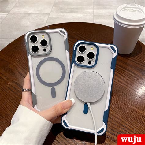 Wuju Silicone Hybrid Ch Ng S C Gi P Acrylic T T Nh Trong Su T P L Ng T Ng Th Ch Cho Iphone