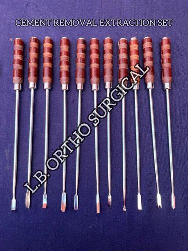 Steel Bone Cement Removal Instrument Set At ₹ 1000piece Orthopaedic