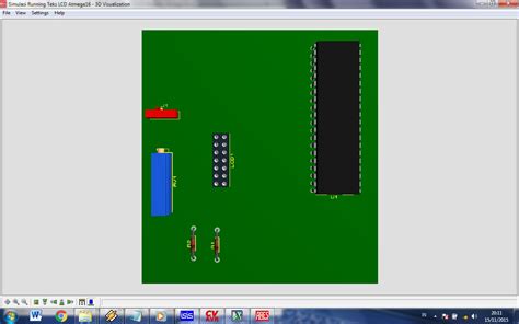 Simulasi Teks Berjalan Di Lcd Dengan Ic Atmega16 Elektronika Industri