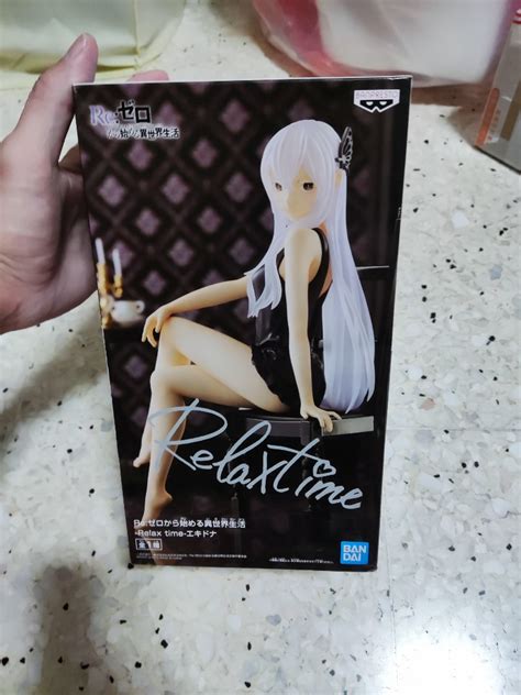 Relax Time Rezero Echnida Anime Figure Figurine Statue Kuji Hobbies