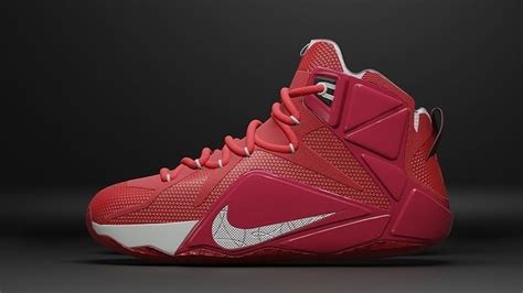 Nike Lebron Candy Pink 3d Model Cgtrader