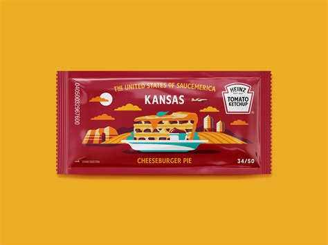Heinz United States Of Saucemerica Packets — Dkng