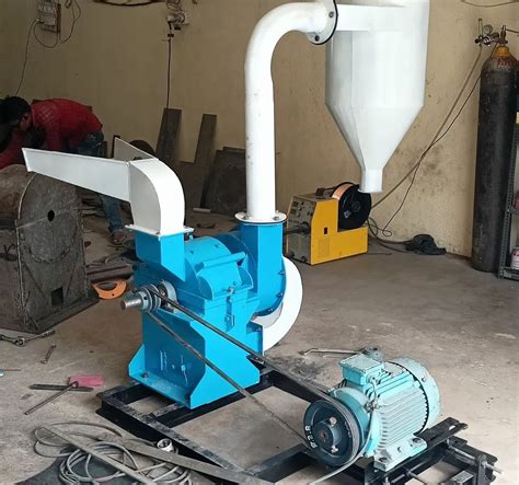 Mild Steel Semi Automatic Hammer Mill Pulverizer For Industrial At Rs