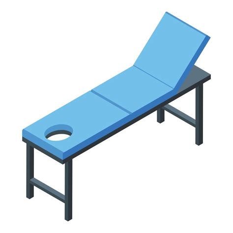 Facial Massage Bed Icon Isometric Vector Face Skin 15003314 Vector Art