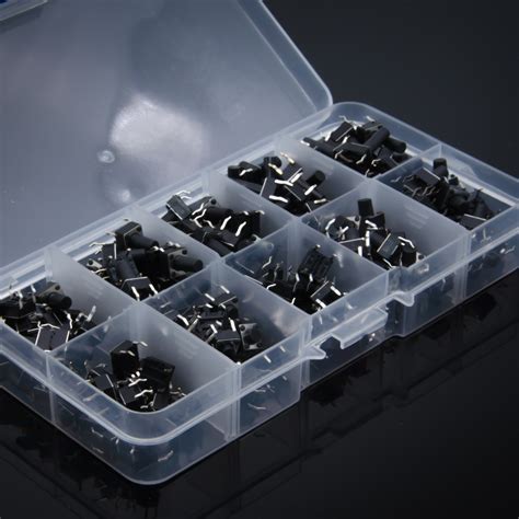 Tactile Mini Push Button Set 200 Pieces Bastelgarage Electronics Online Store
