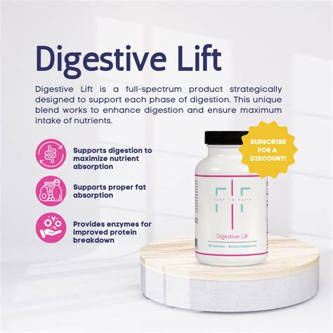 Digestive Lift Fast To Faith™ Supplements