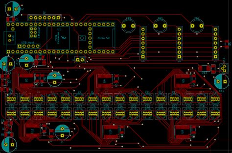 Pcb Layers Led Array Controller Circuit Pcb Design Questions And