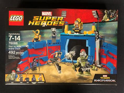 Sealed Lego 76088 Marvel Super Heroes Thor Vs Hulk Arena Clash