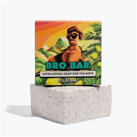 Bro Bar Exfoliating Soap Tropical Delight Bro Glo