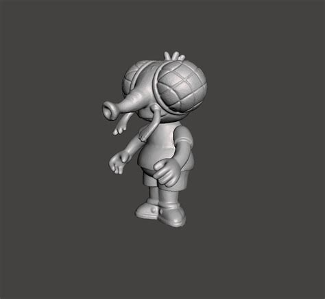 Stl File Fly Bart Simpson 3dcartoons 🪰 ・3d Printable Model To