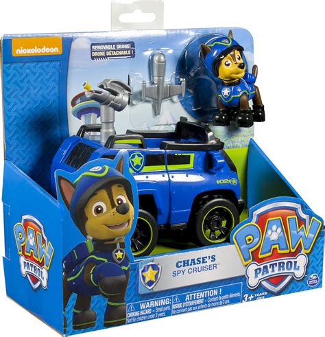 Paw Patrol Chases Spy Cruiser Vehicle And Figure Multicolor 20068612